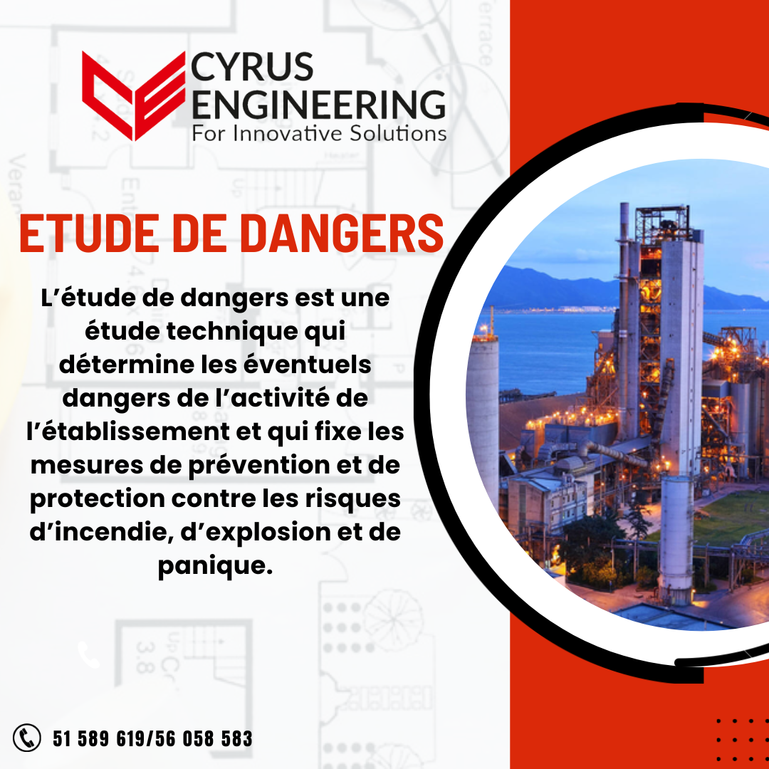 Etude de dangers - CYRUS ENGINEERING